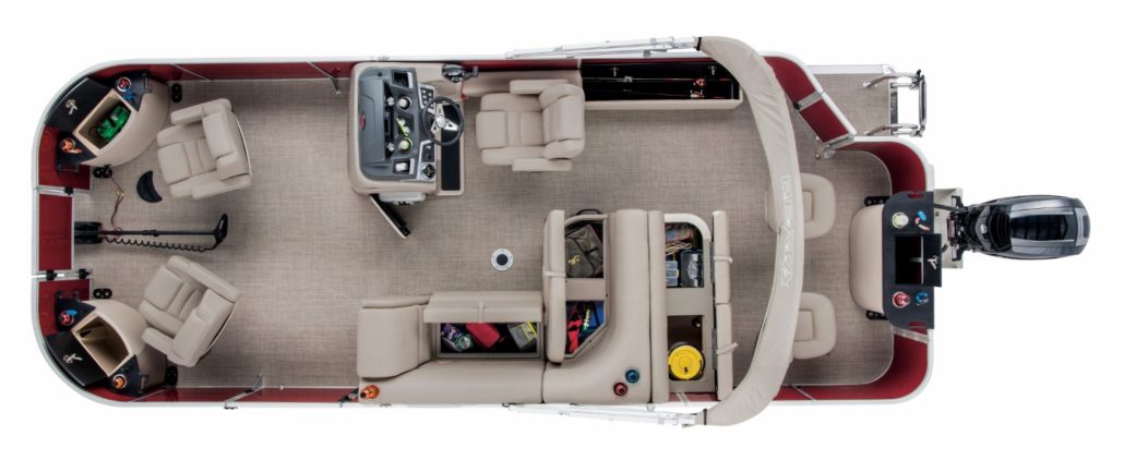 Reata 223 F, A New Fishing Pontoon by Ranger Boat