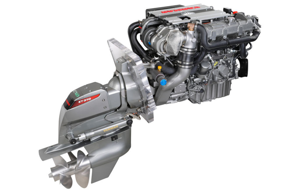 Yanmar Marine Launches Common Rail Diesel Yanmar 4LV Sterndrive