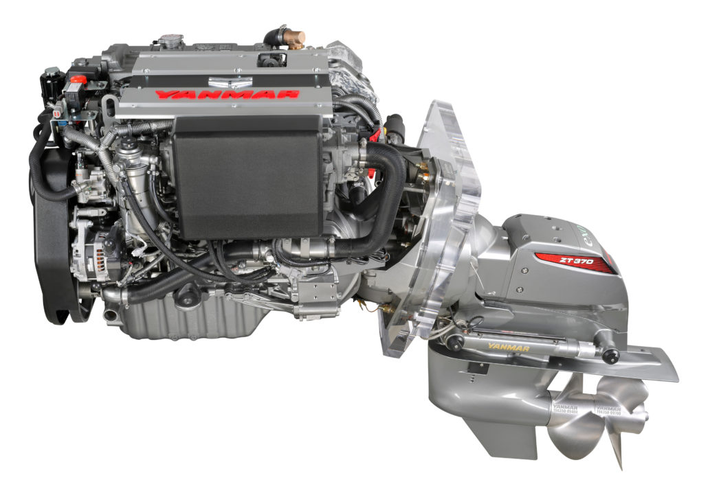 Yanmar Marine Launches Common Rail Diesel Yanmar 4LV Sterndrive